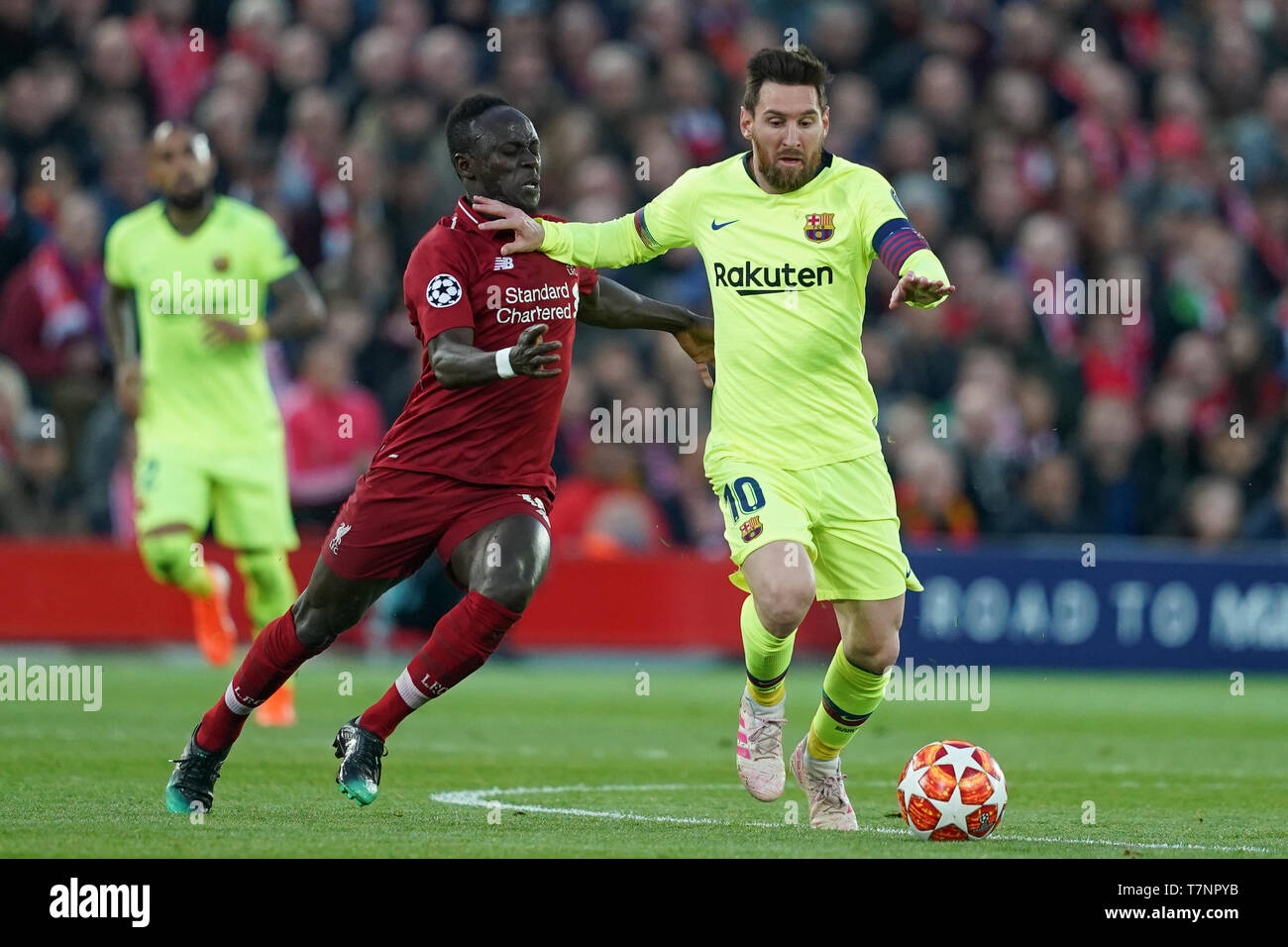Messi anfield 2019 hi-res stock photography and images - Alamy