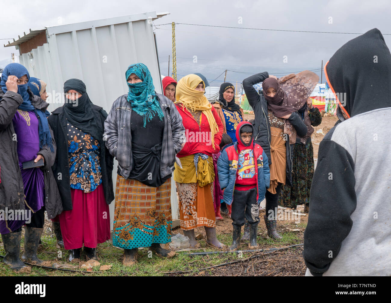 Syrian refugees in lebanon 2019 hi-res stock photography and images - Alamy