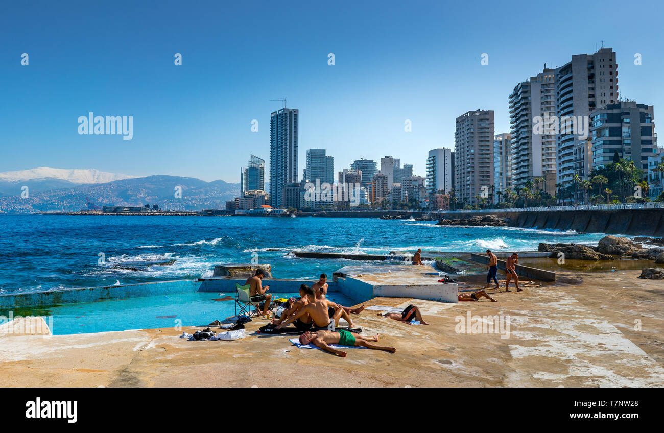 Lebanon beach hi-res stock photography and images - Alamy