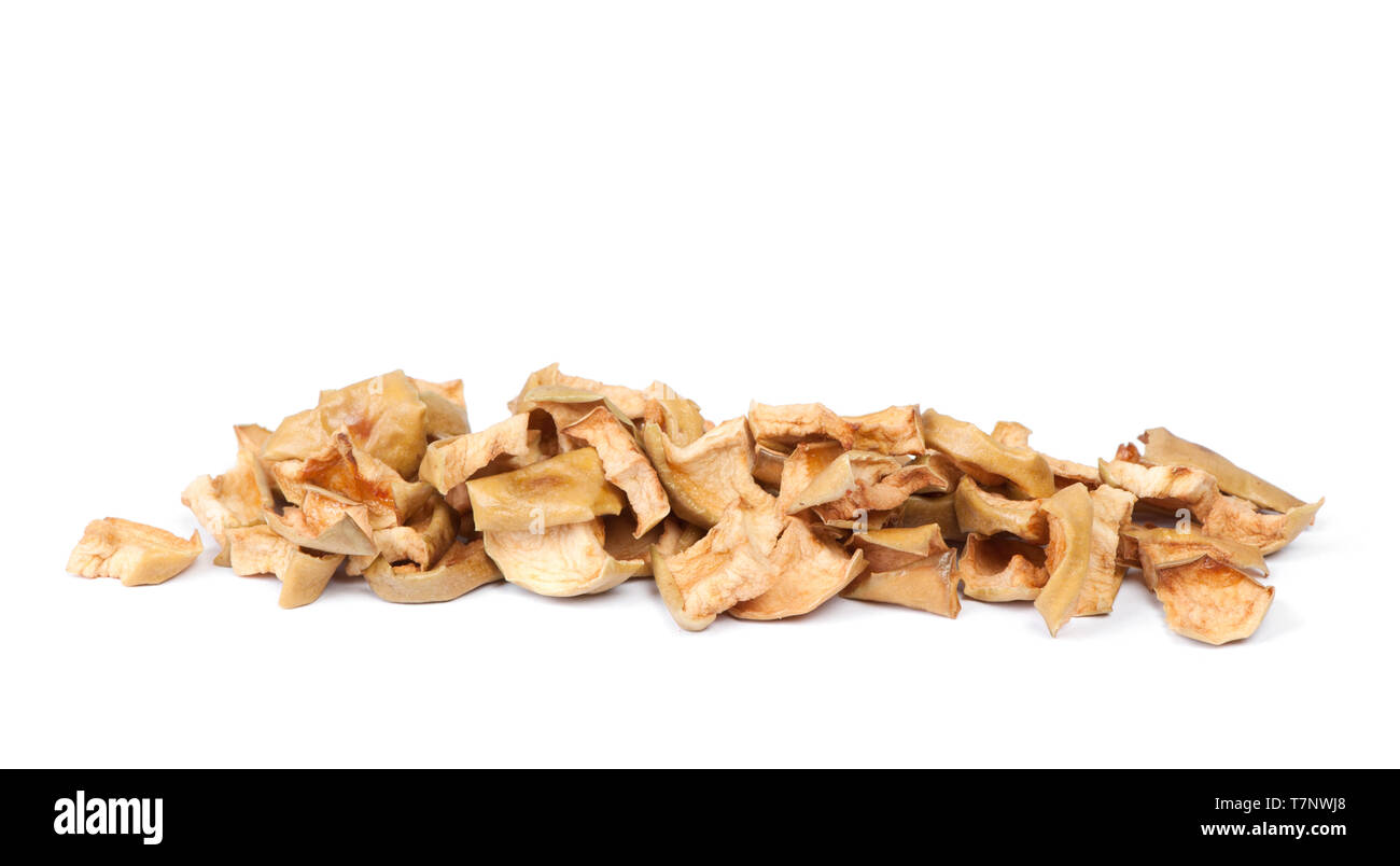 Tasty dried apple slices Cut Out Stock Images & Pictures - Alamy