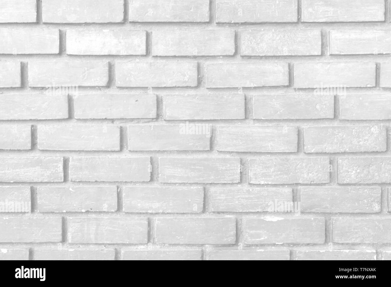 Old white brick wall texture background Stock Photo - Alamy