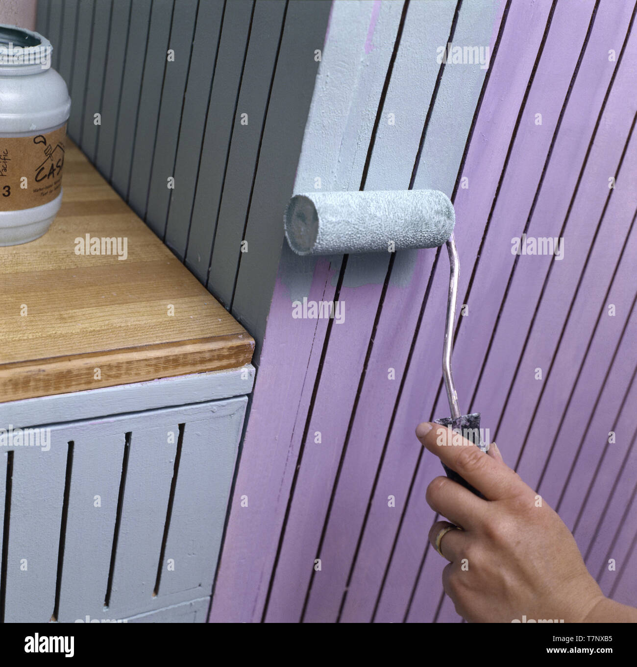 Hand roller hi-res stock photography and images - Alamy