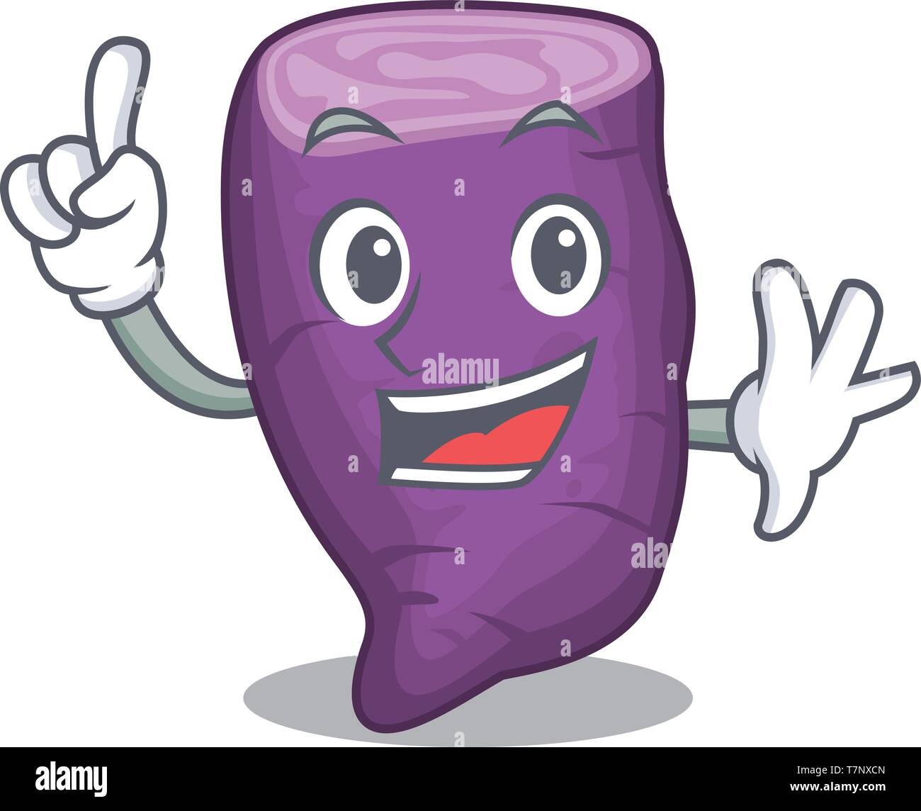 Violette potato Stock Vector Images - Alamy