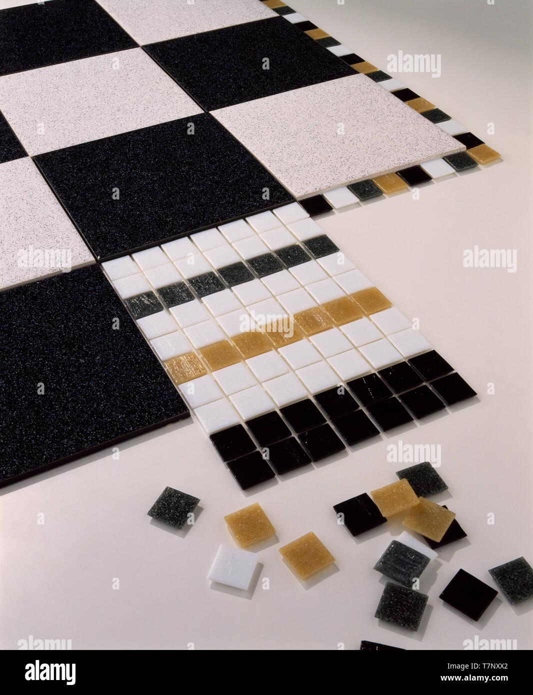 Tiles tiling monochromatic hi-res stock photography and images - Alamy