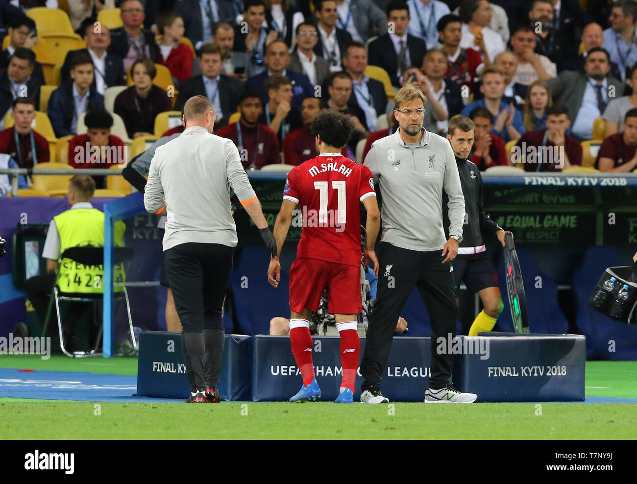 Mohamed salah real madrid final hi-res stock photography and images - Alamy