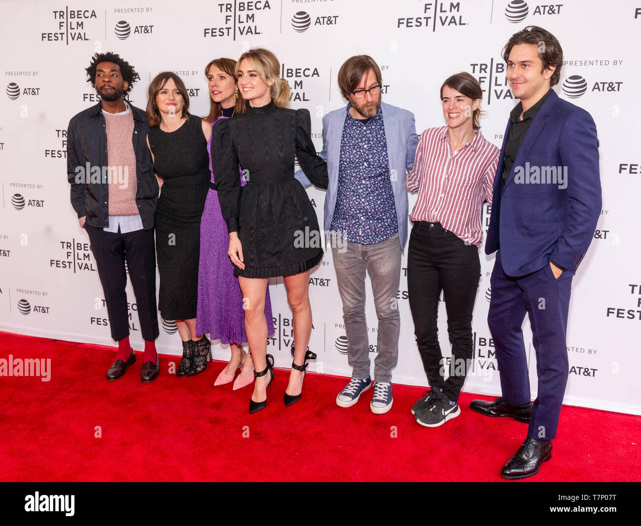 New York, NY - April 27, 2019: Cast and crew attend the premiere of ...