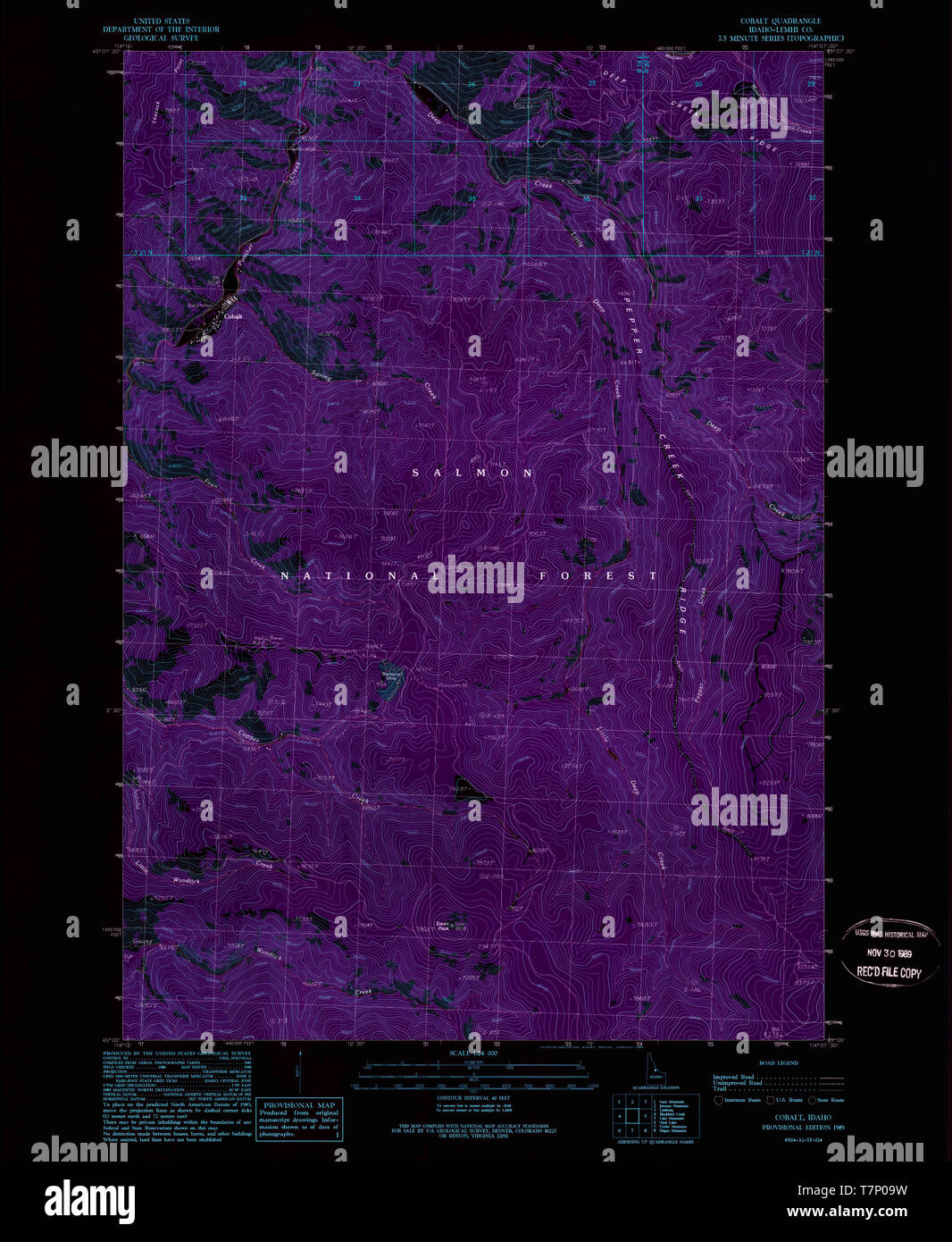 Map of cobalt hi-res stock photography and images - Alamy