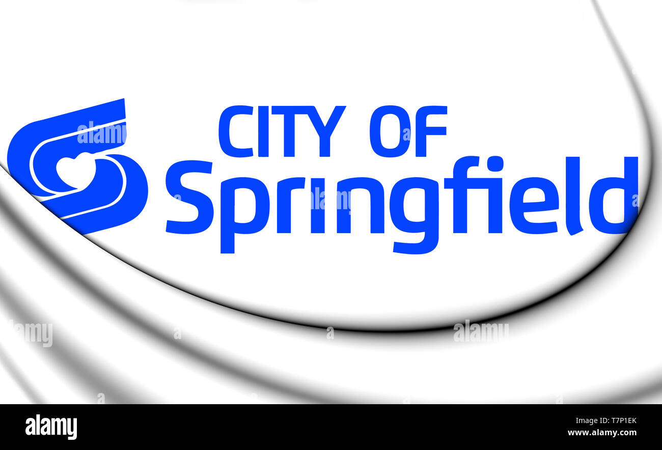 3D Emblem of Springfield (Missouri), USA. 3D Illustration Stock Photo ...
