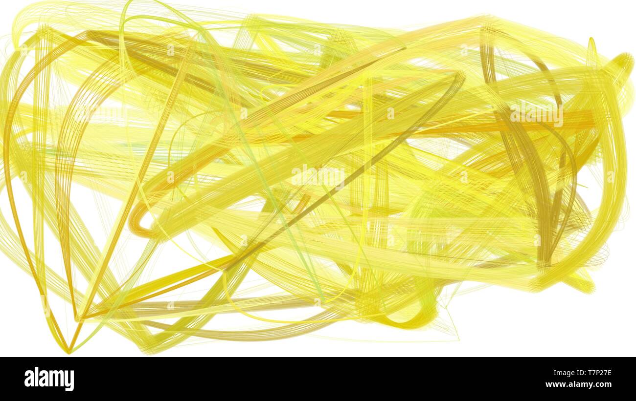 painted pastel orange, light golden rod yellow and khaki color chaos ...