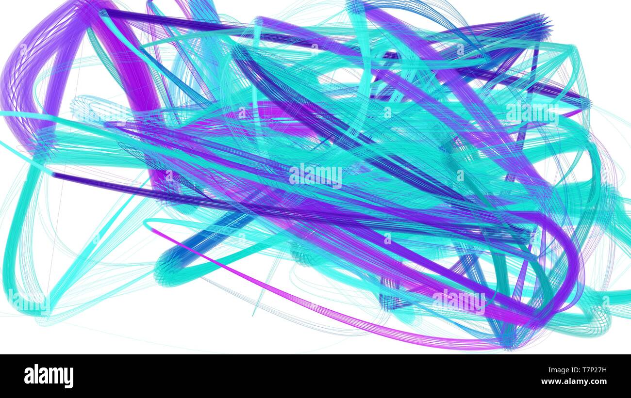 artistic turquoise, blue violet and lavender color brush strokes ...