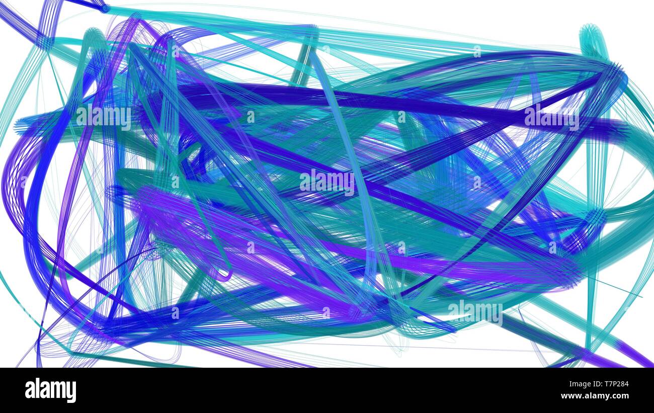 artistic steel blue, lavender and medium turquoise color brush strokes ...