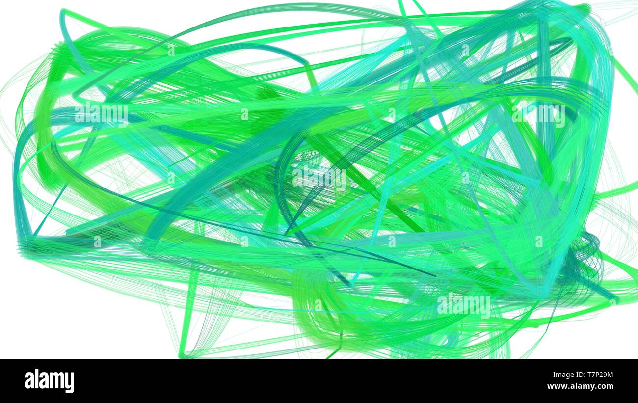 artistic medium sea green, light cyan and light green color brush ...