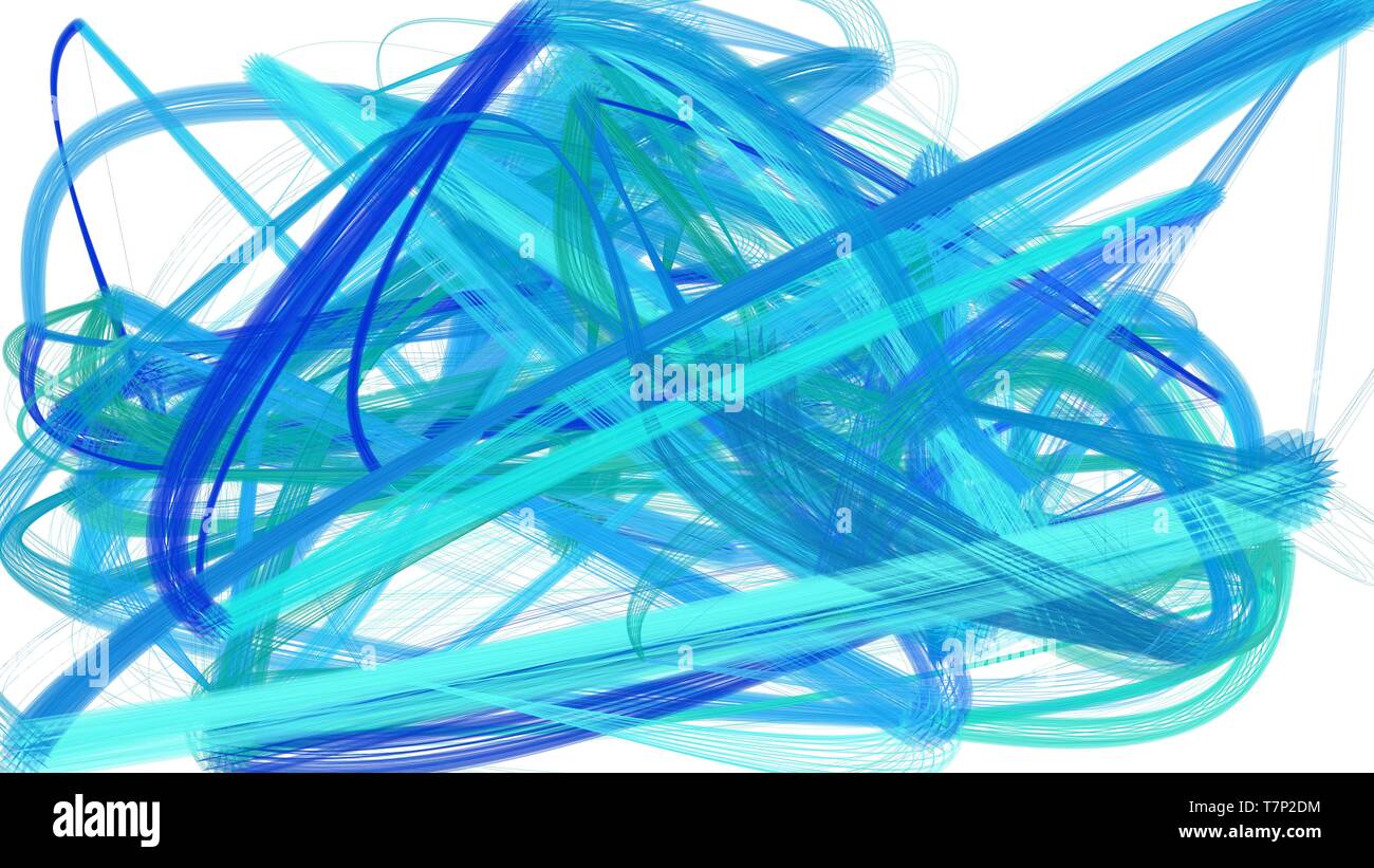 artistic medium turquoise, lavender and light sea green color brush ...