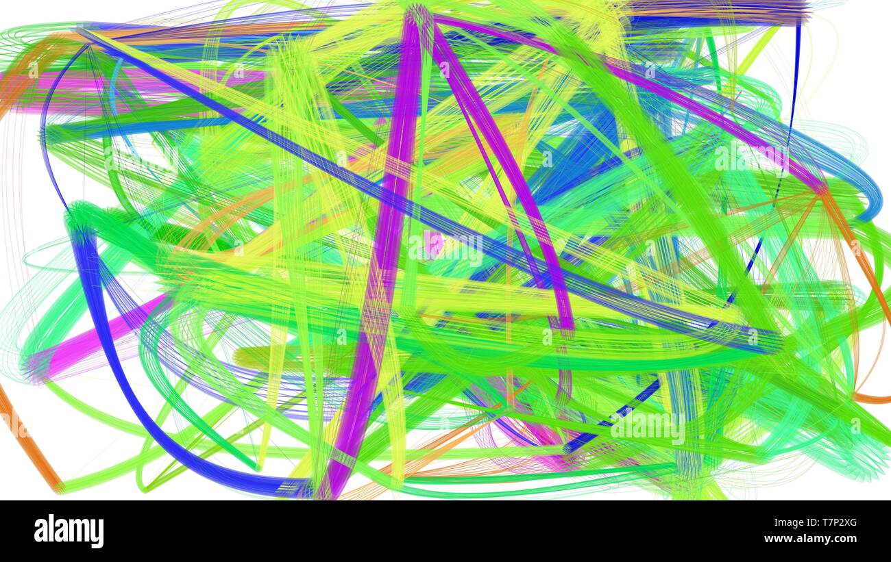 artistic pastel green, moderate green and blue chill color brush ...
