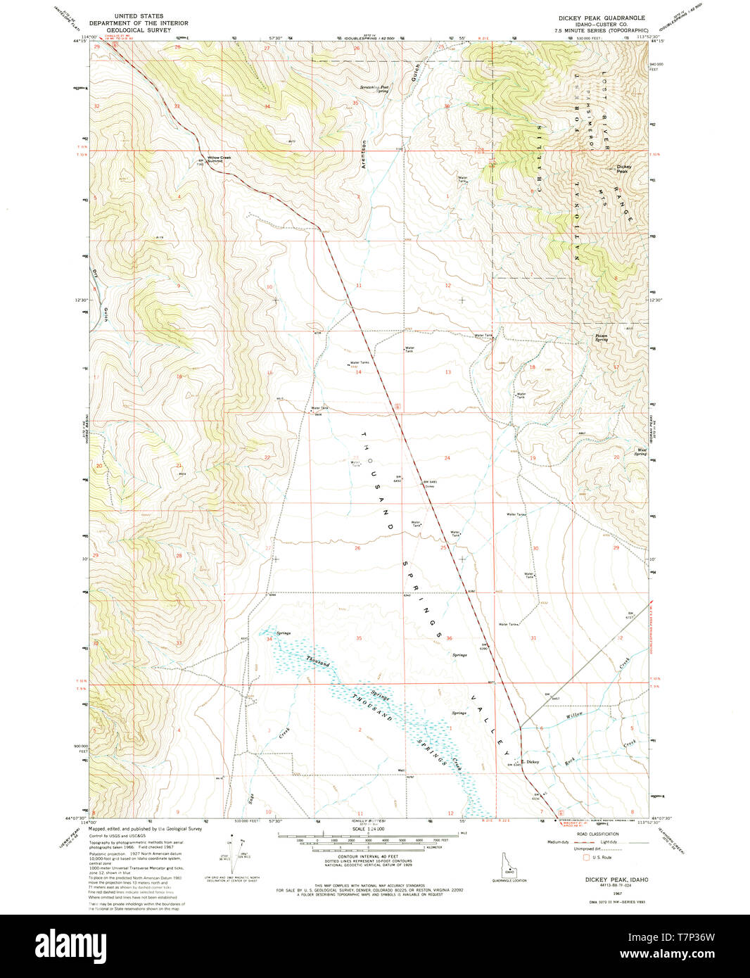 Dickey map hi-res stock photography and images - Alamy