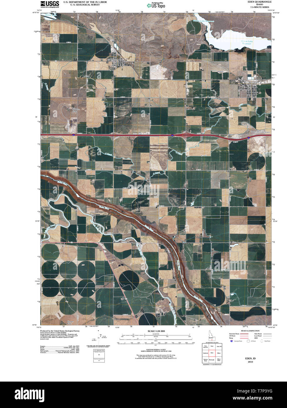 Map of eden Cut Out Stock Images & Pictures - Alamy