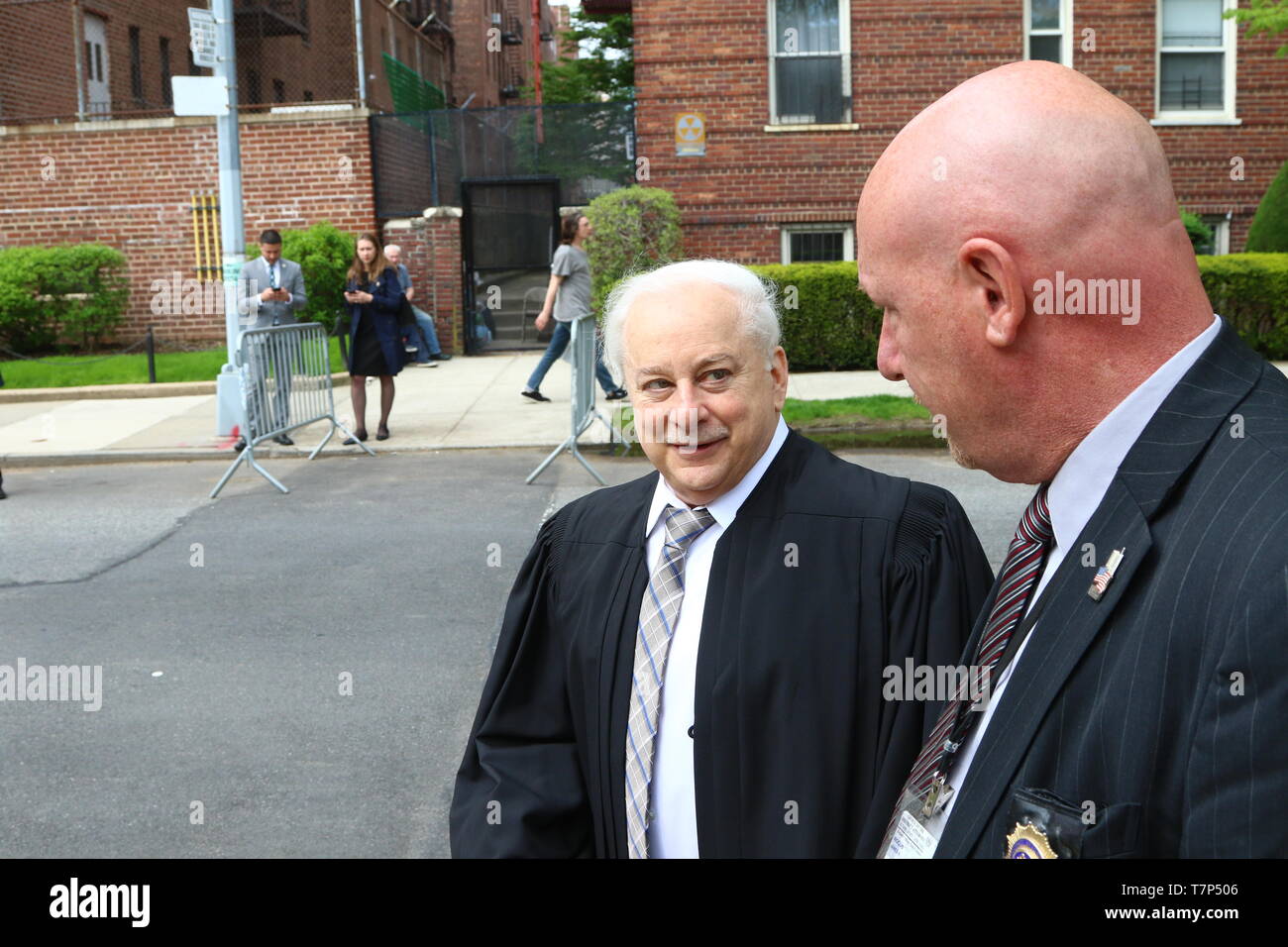 Queens, New York, USA. 07th May, 2019. The Hon Gregory Lasak, also ...