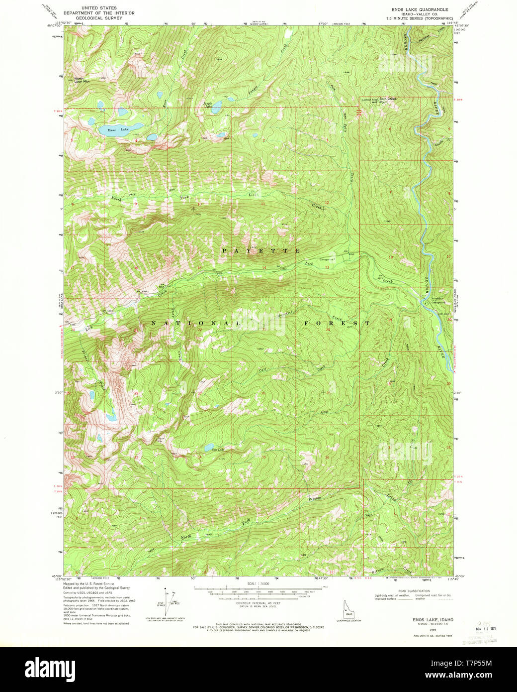 Map of enos hi-res stock photography and images - Alamy