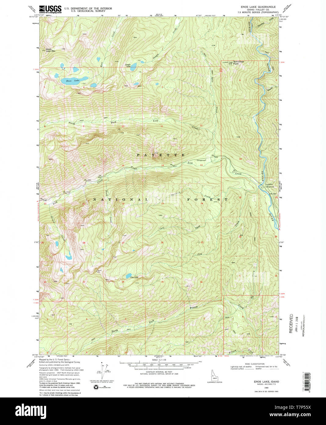 Map of enos hi-res stock photography and images - Alamy