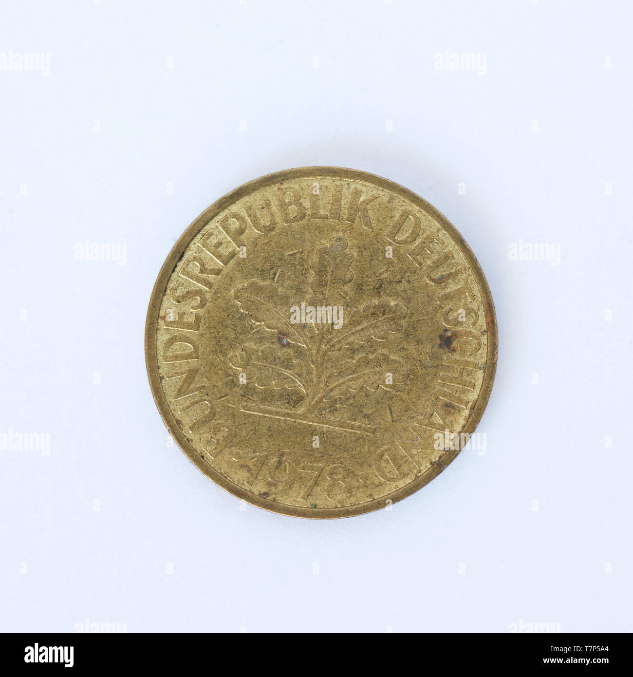 German coin - 10 Pfennig 1978 Stock Photo - Alamy