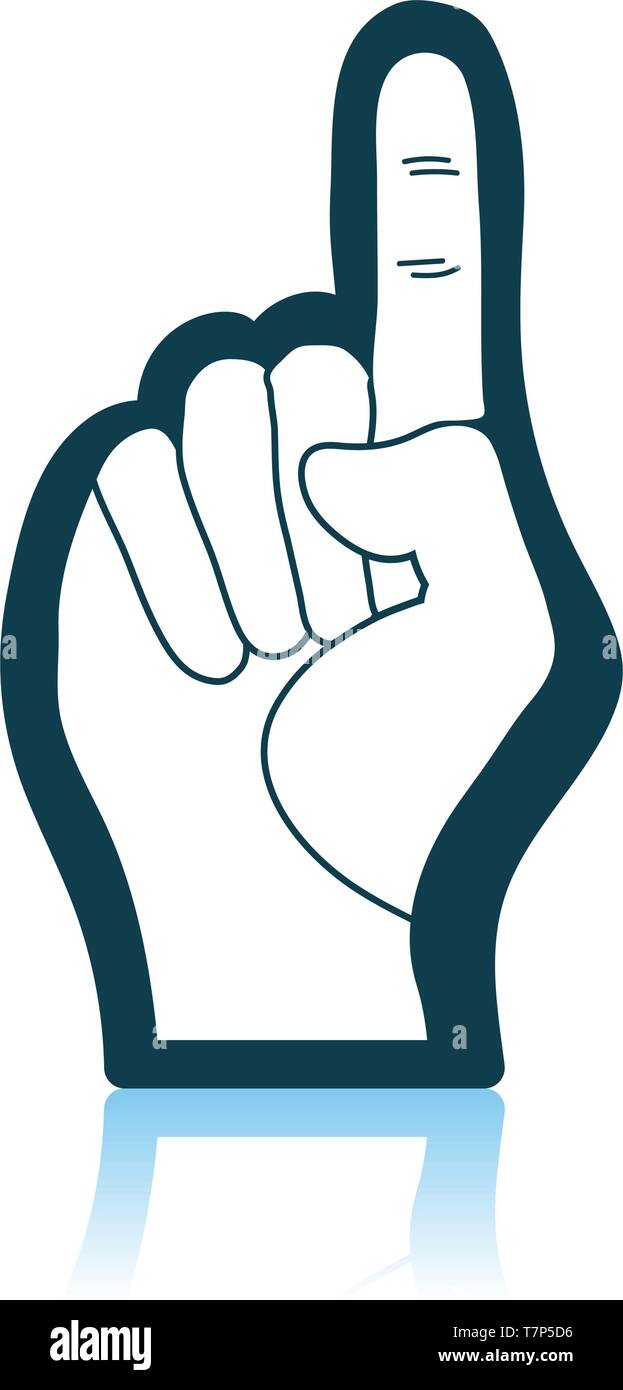 Blank Foam Finger Png