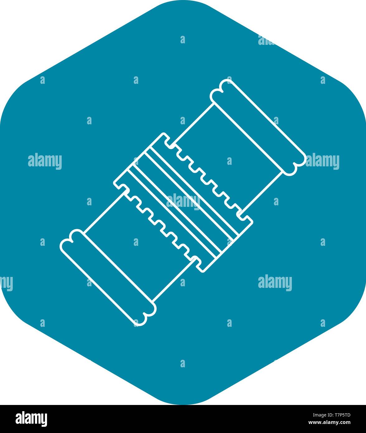 Repair detail icon, outline style Stock Vector Image & Art - Alamy