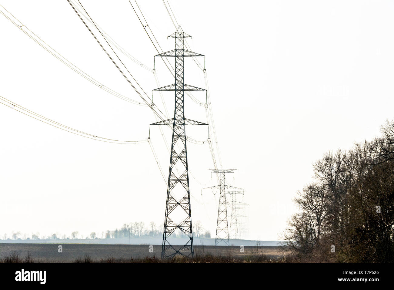 Electrical tower towers electric tower towers hi-res stock photography ...
