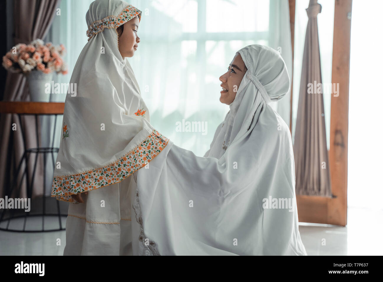 Muslim Pray Mother
