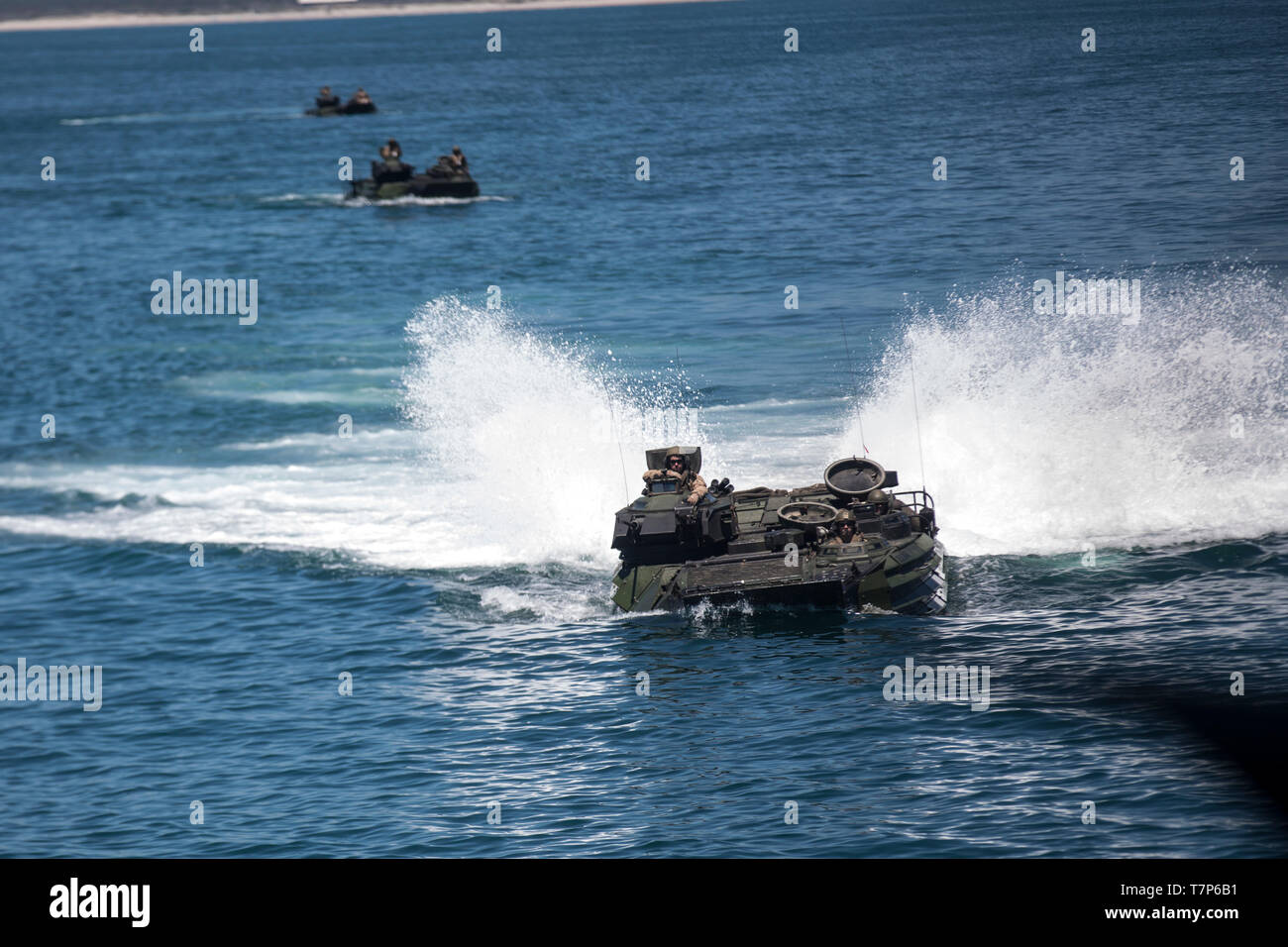 U.S. Marines with 2nd Assault Amphibian Battalion (2nd AAB), 2nd Marine ...