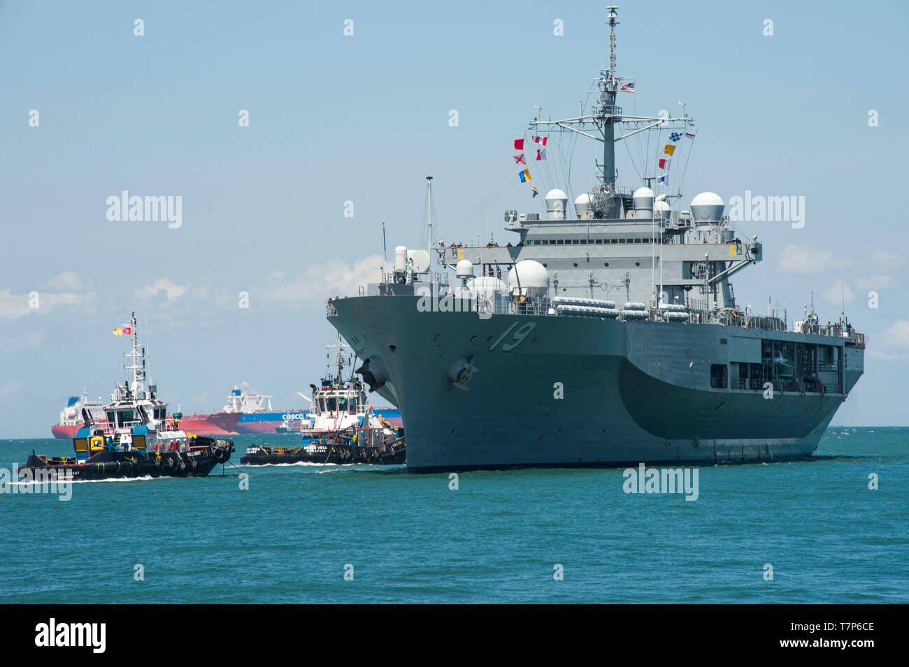 Uss blue ridge lcc 19 hi-res stock photography and images - Alamy