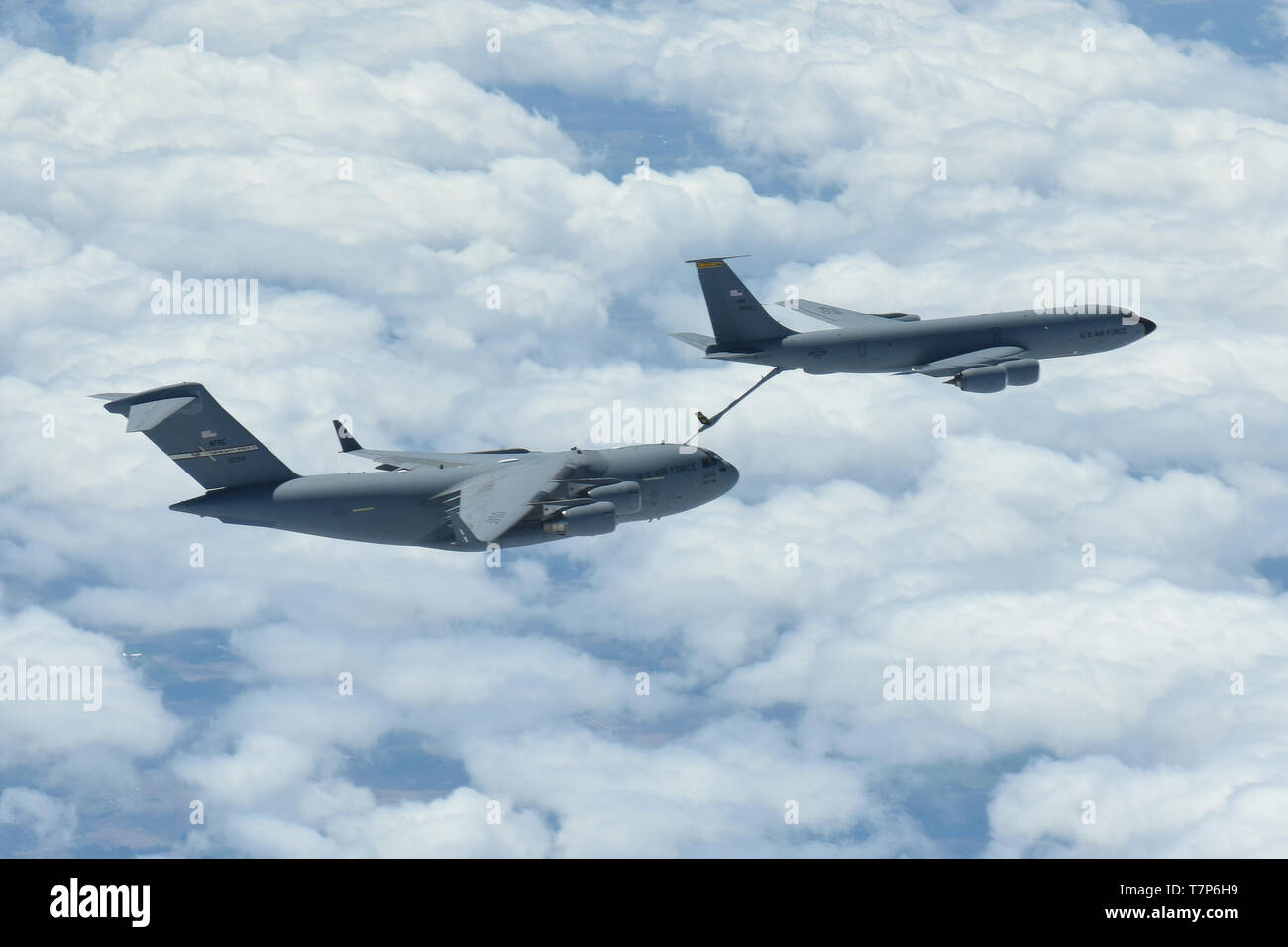 A KC-135 aircraft with the Pennsylvania Air National Guard’s 171st Air ...
