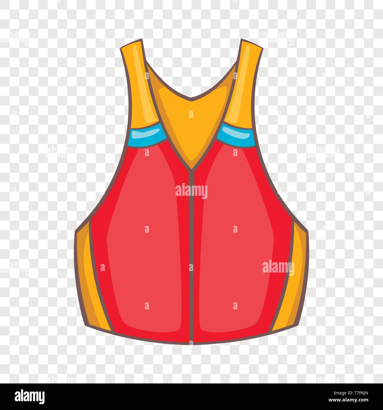 Life vest icon, cartoon style Stock Vector Image & Art - Alamy