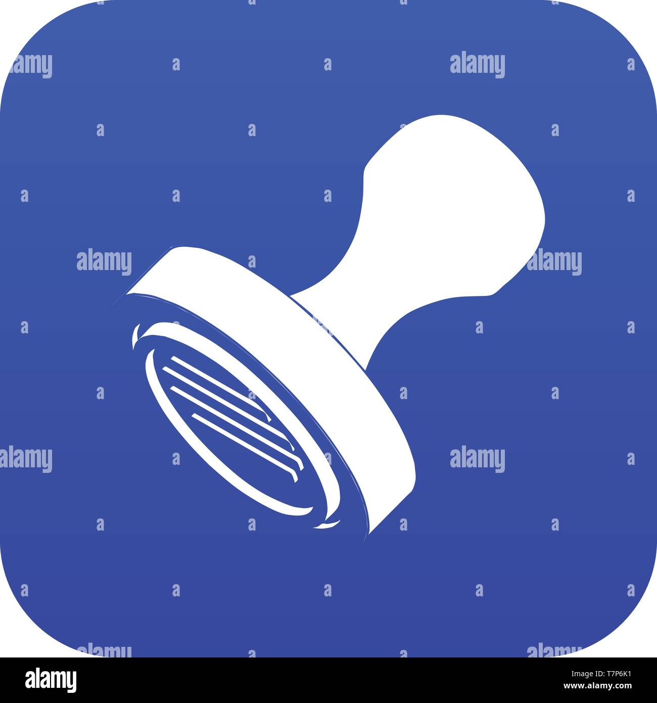 Quality control blue grunge stamp Stock Vector Images - Alamy