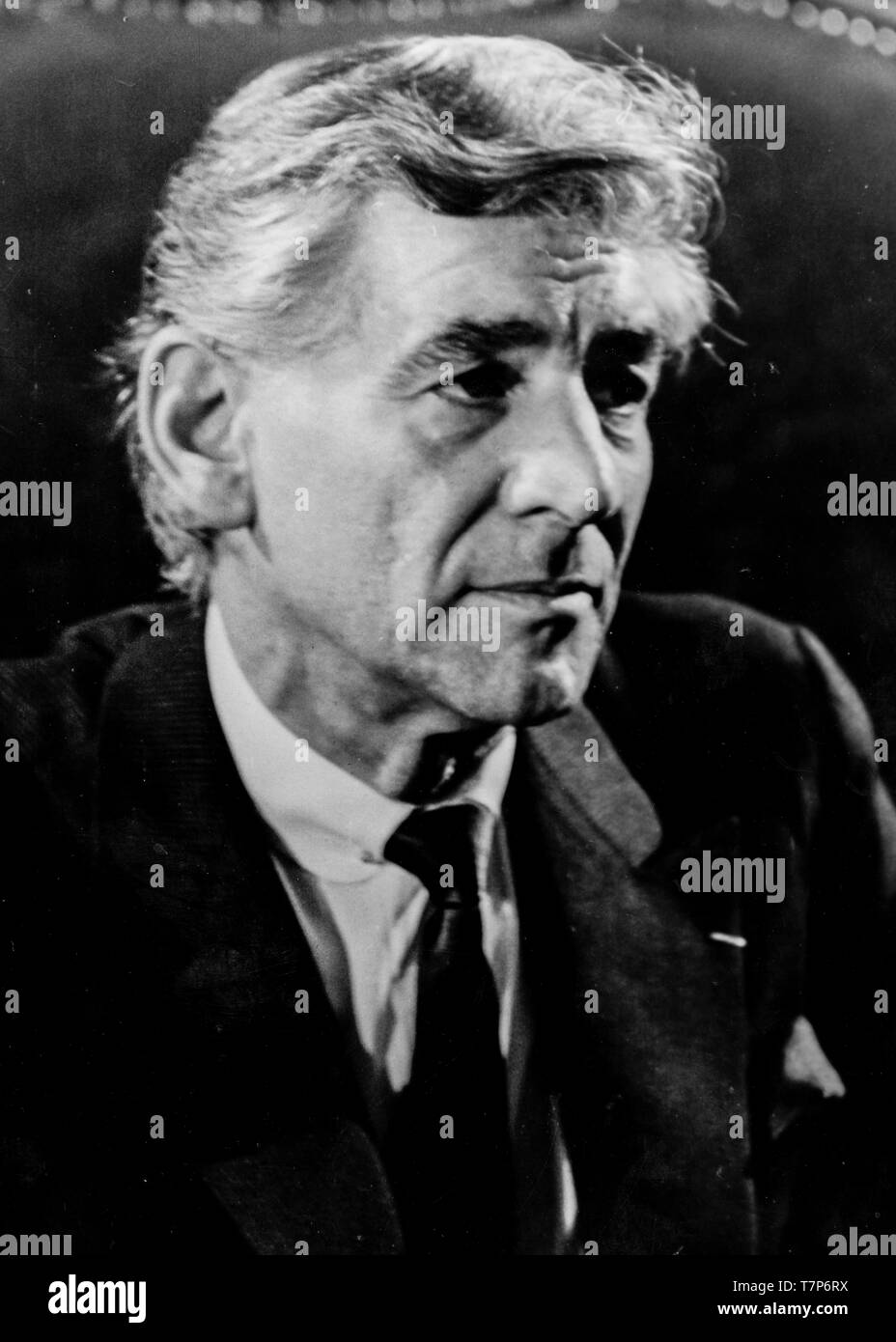 Composer Leonard Bernstein Stock Photos & Composer Leonard Bernstein ...