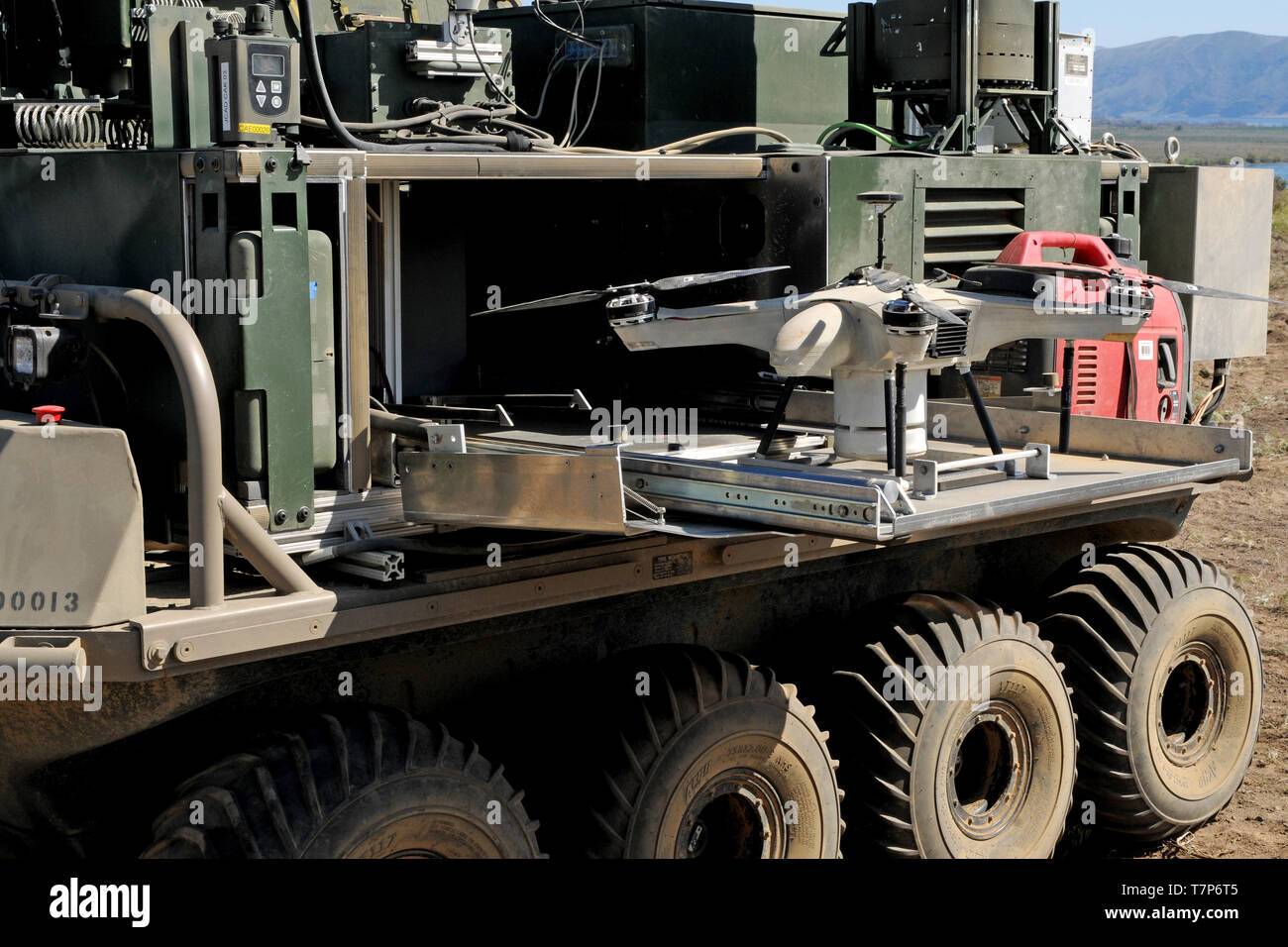 Deep purple, the drone utilized by chemical, biological, radiological ...