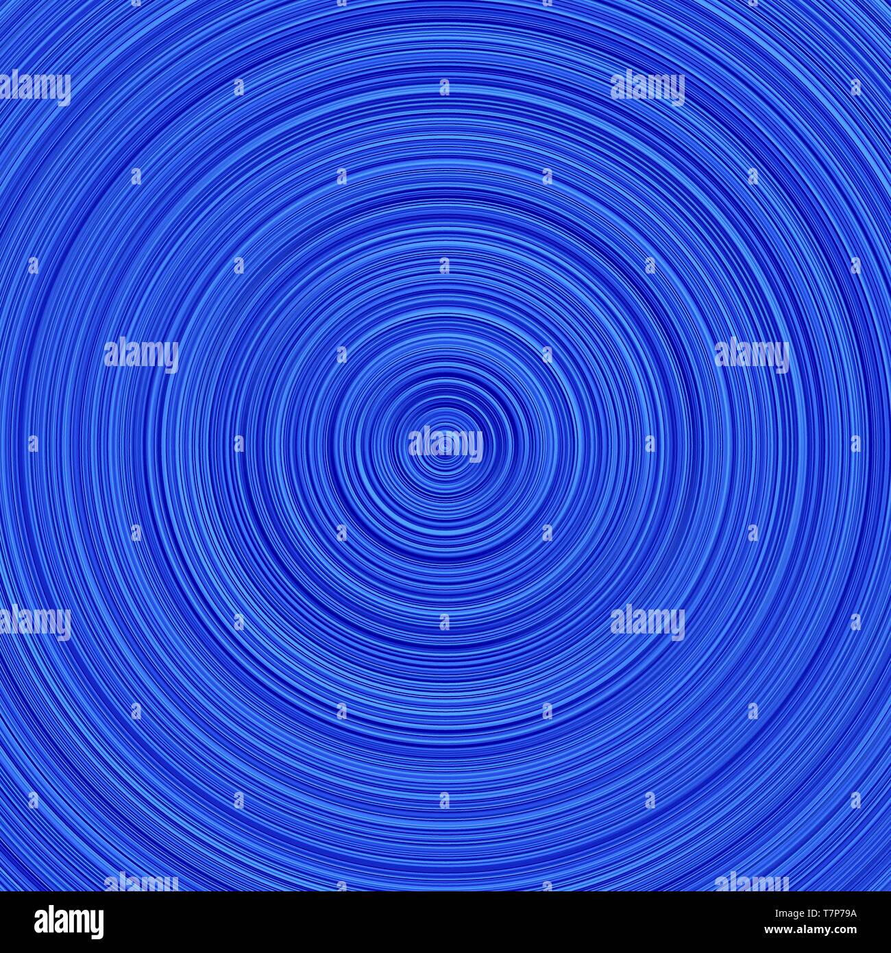 Gradient blue geometrical concentric circle background design Stock ...