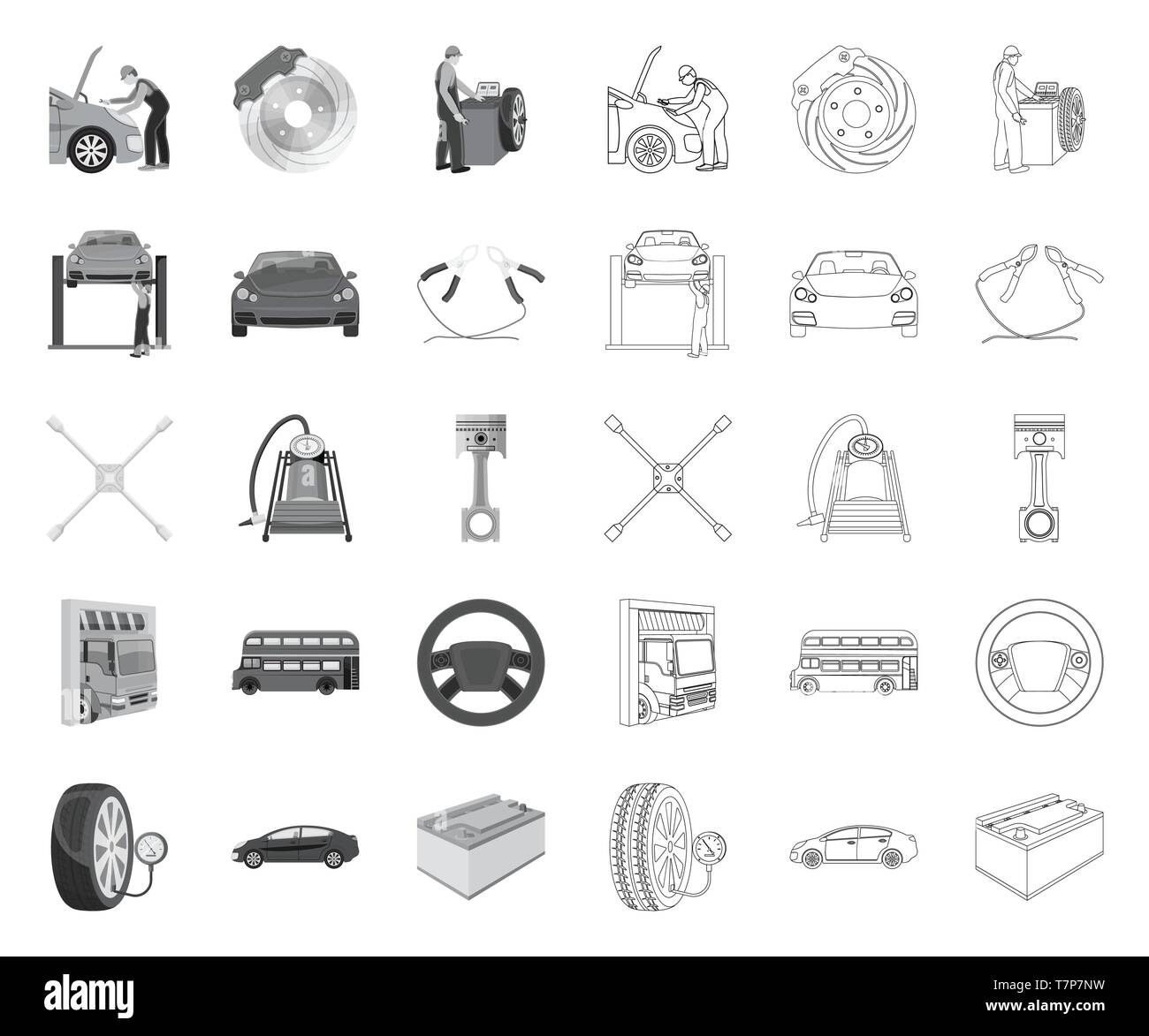 Pump wiring Stock Vector Images - Alamy