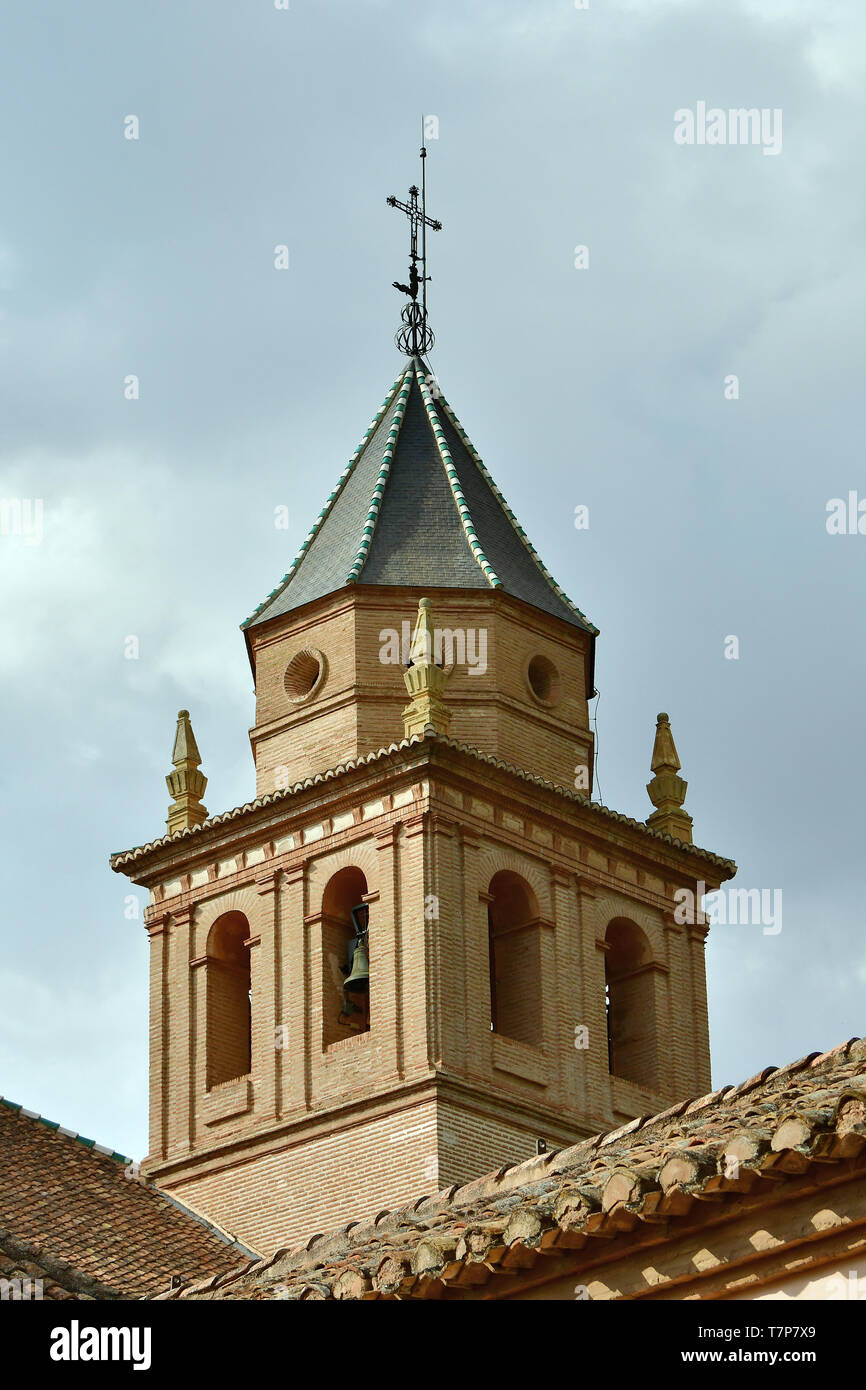 Iglesia de Santa María, Church of Santa María, Alhambra, Granada, Spain ...