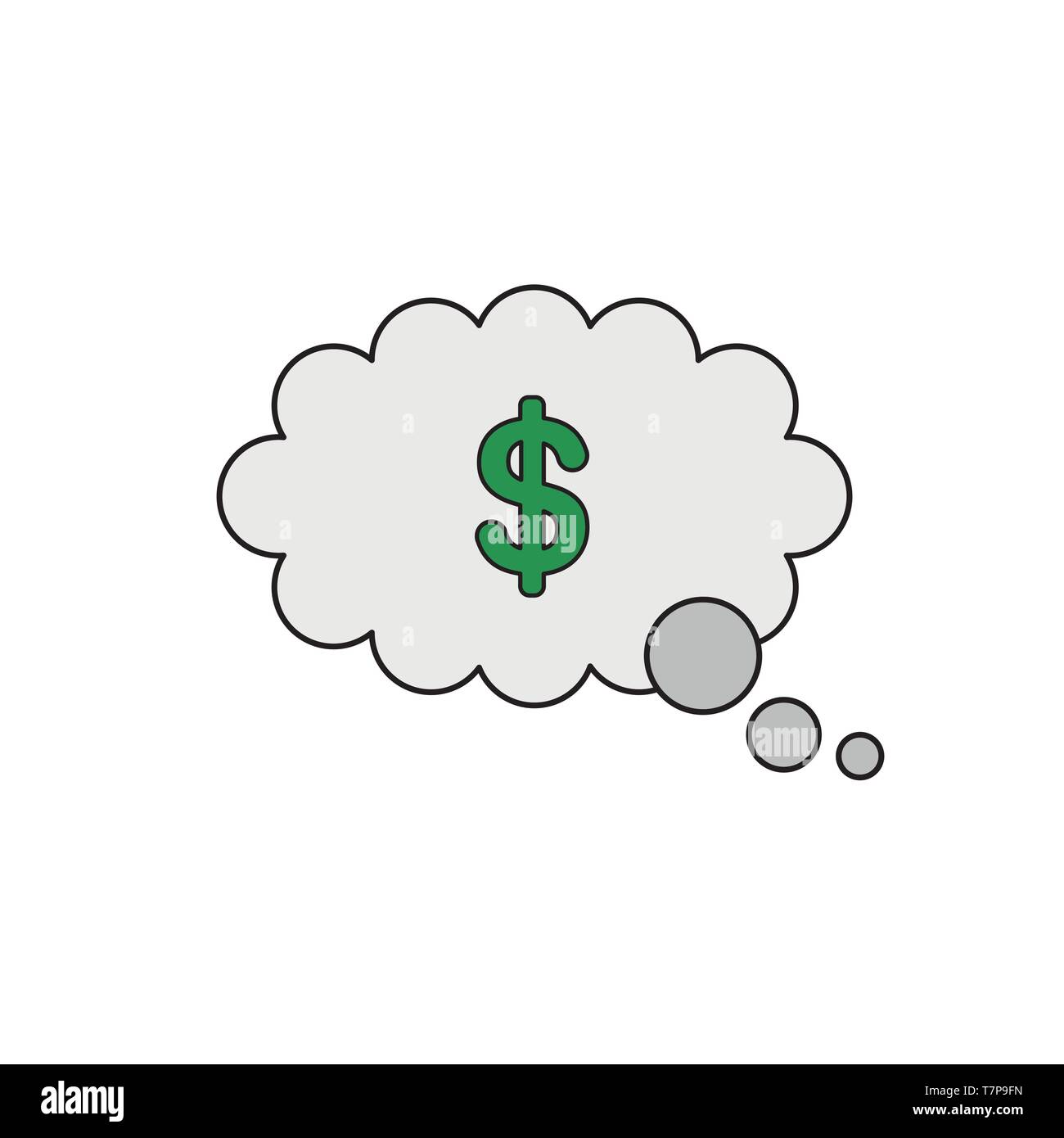 Thought bubble cash hi-res stock photography and images - Alamy