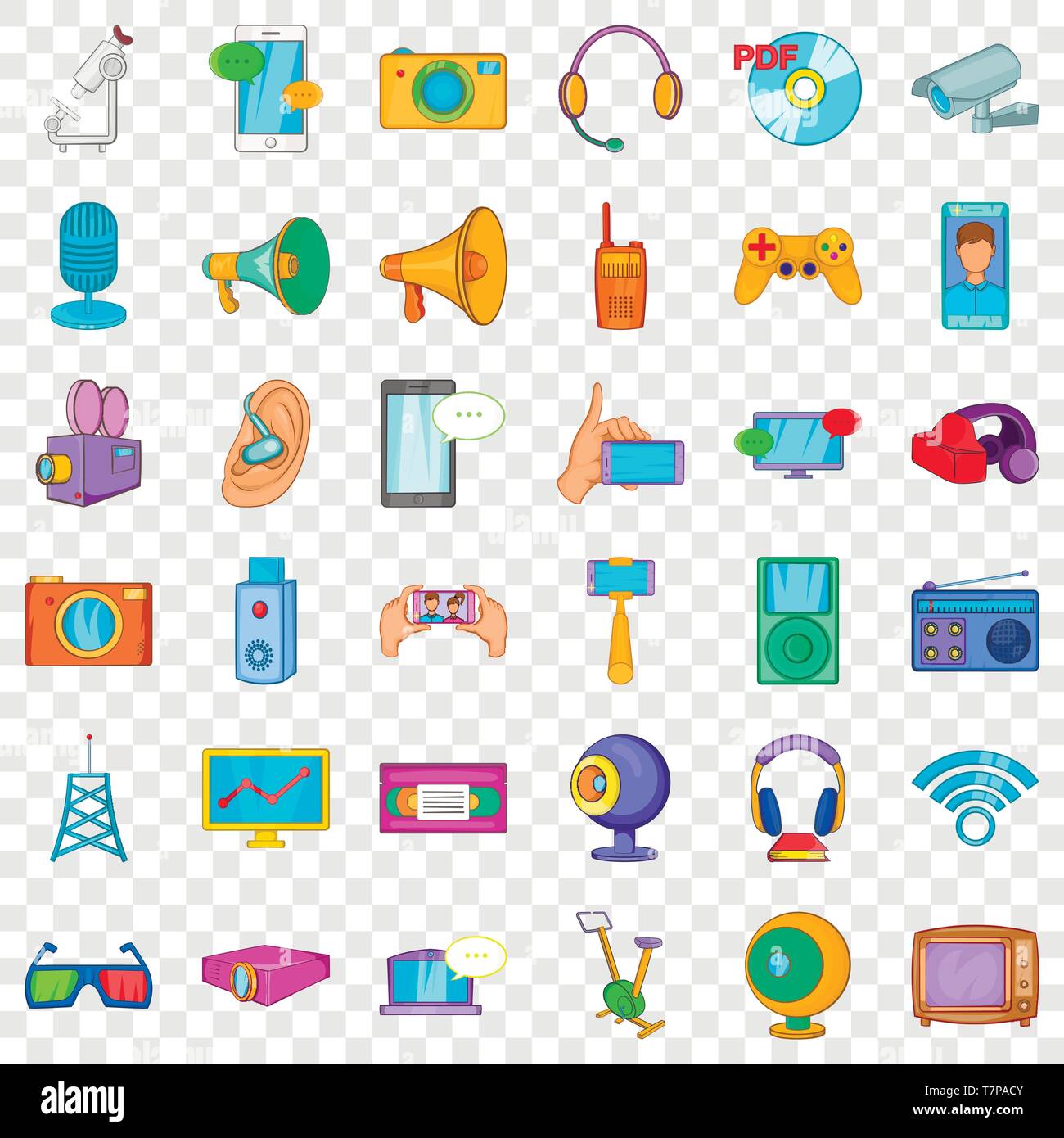 Good gadget icons set, cartoon style Stock Vector Image & Art - Alamy