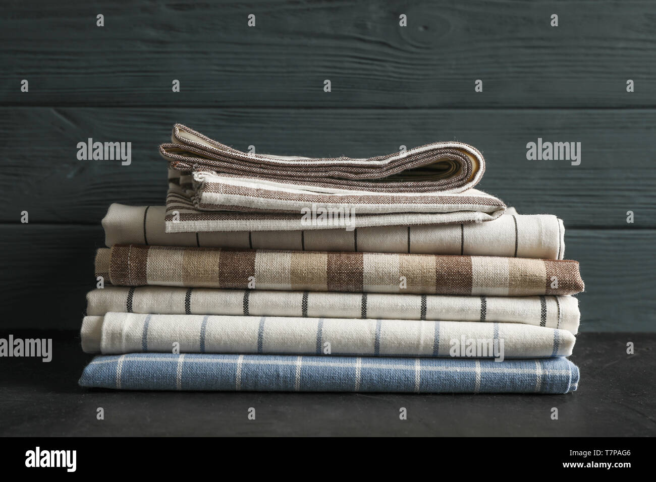 Stack of fabric hi-res stock photography and images - Alamy