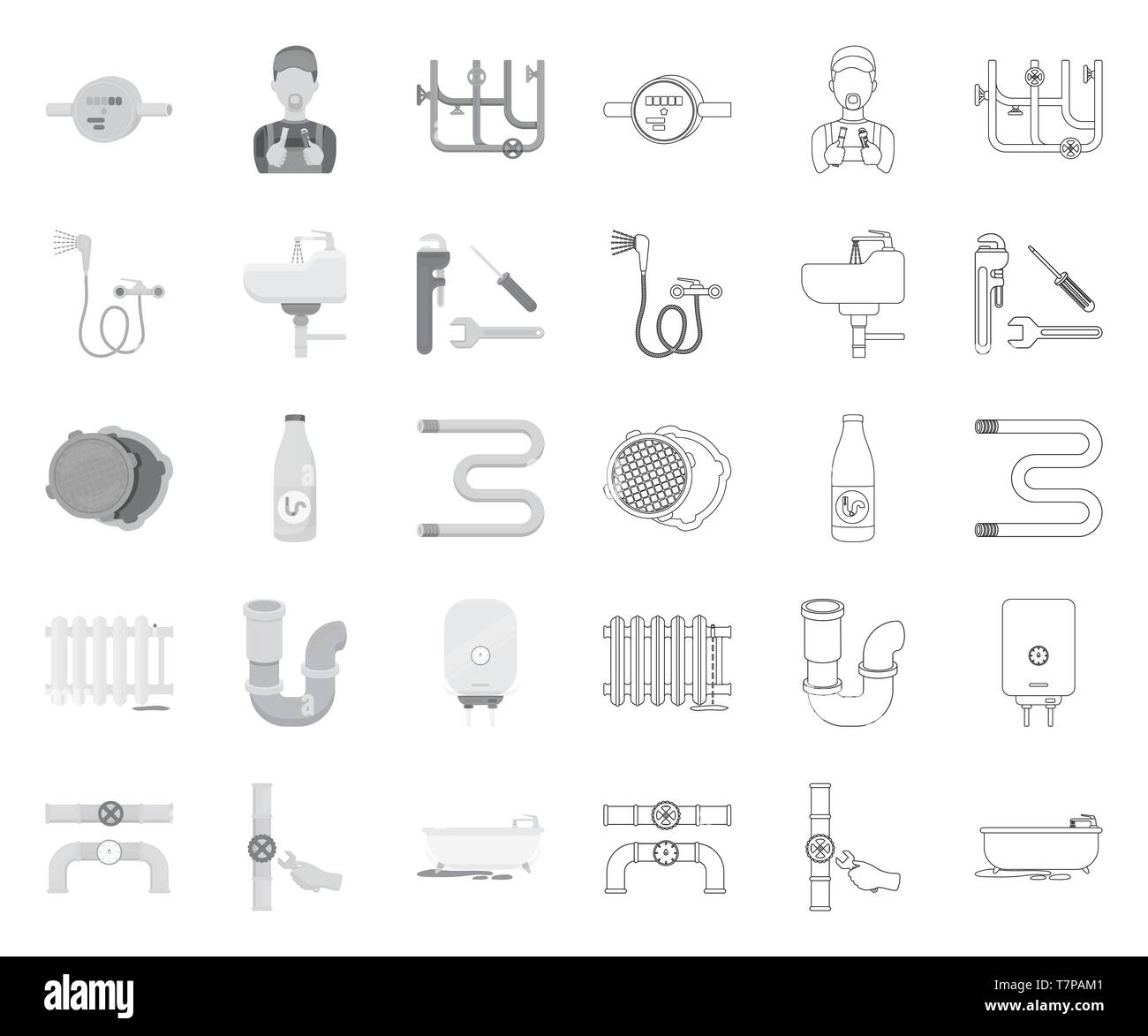 Boiler trap Stock Vector Images - Alamy