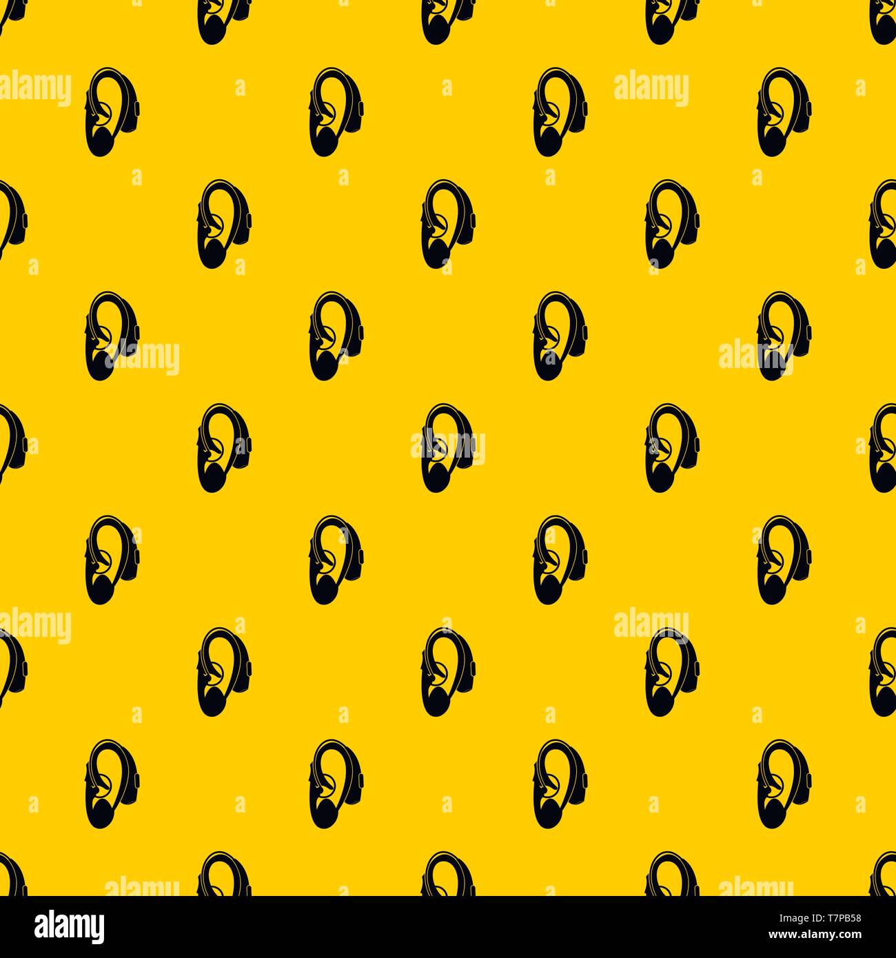 Hearing aid pattern vector Stock Vector Image & Art - Alamy