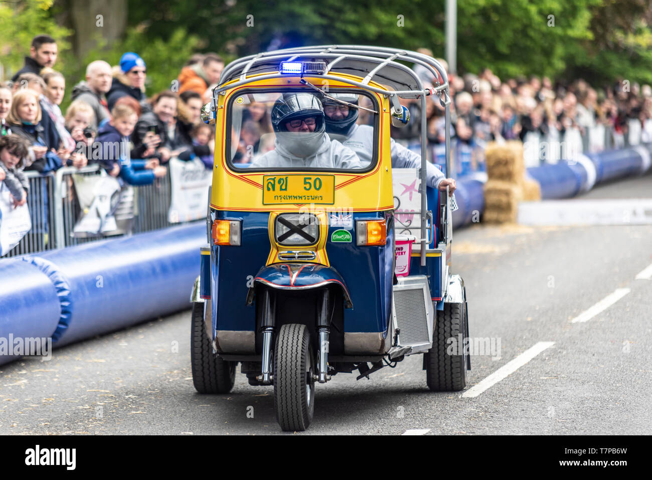Matt Everard hopes to break the land speed record for a tuk tuk in his ...