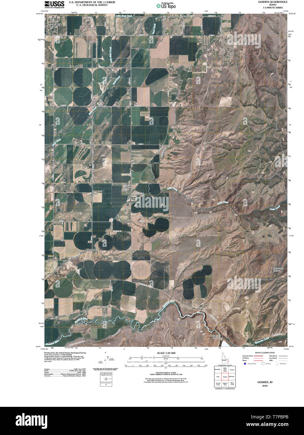 Goshen map hi-res stock photography and images - Alamy