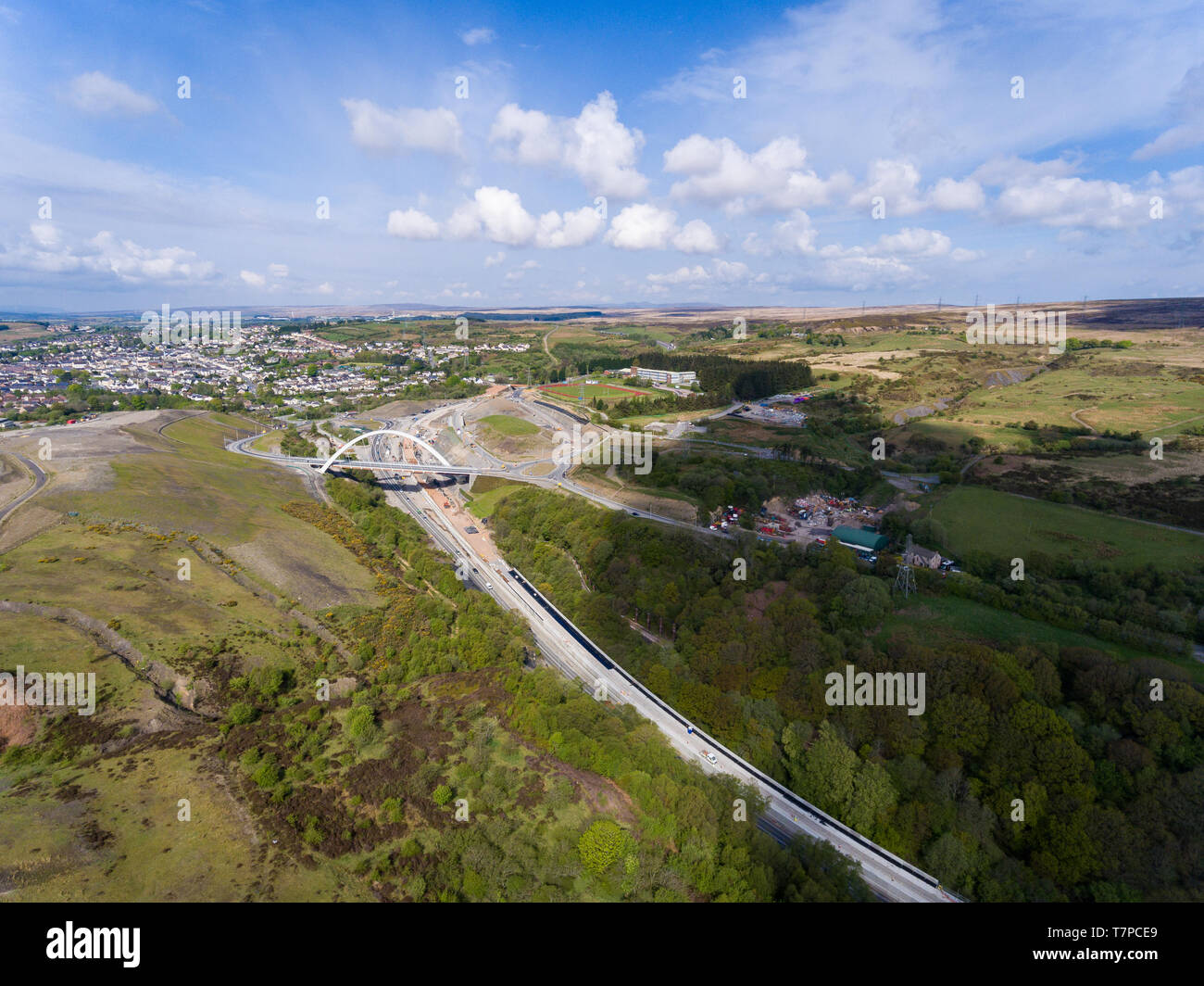 The heads of the valleys road wales hi-res stock photography and images ...