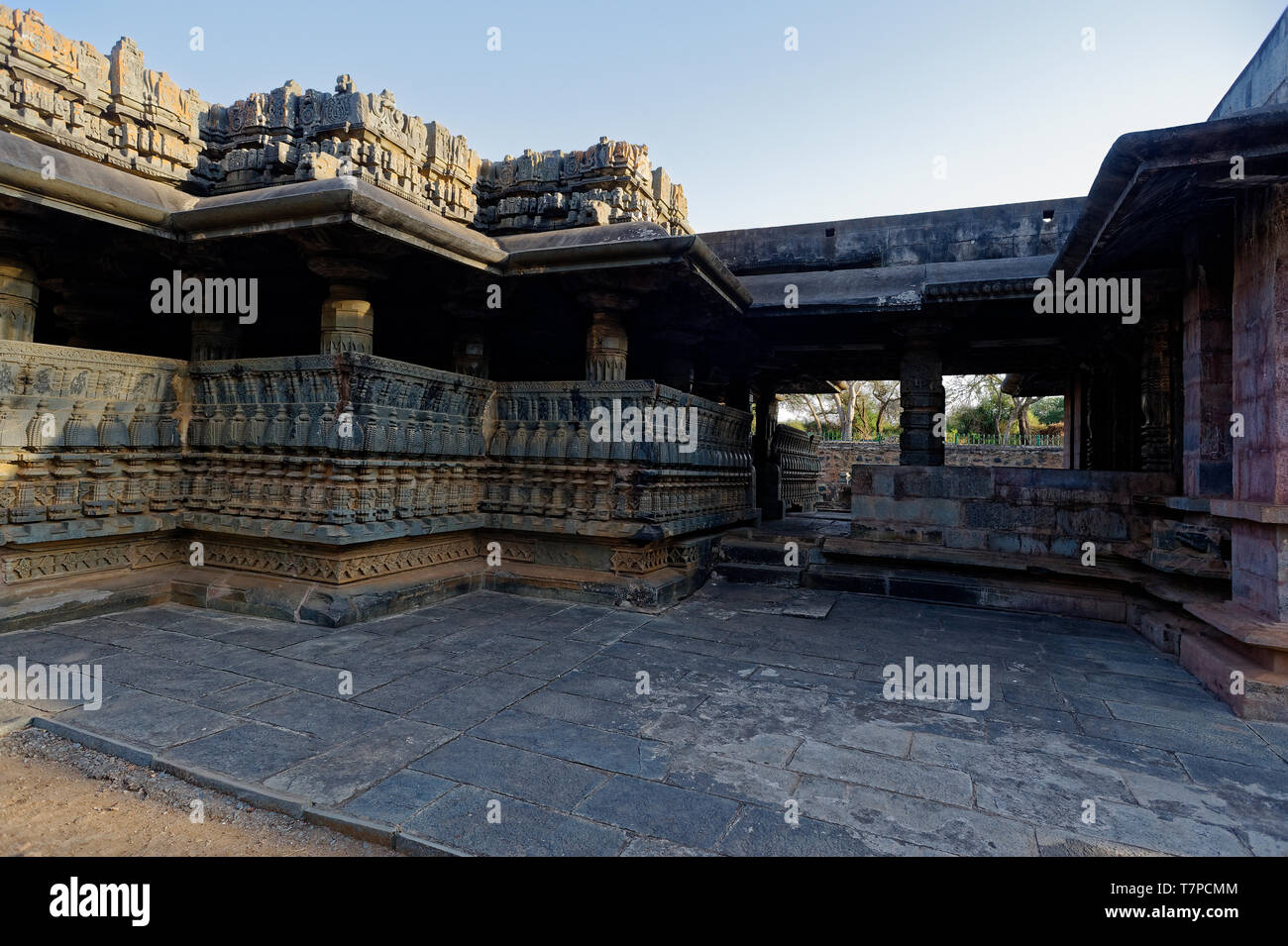 Nagareshvara Temple, Bankapura Stock Photo - Alamy