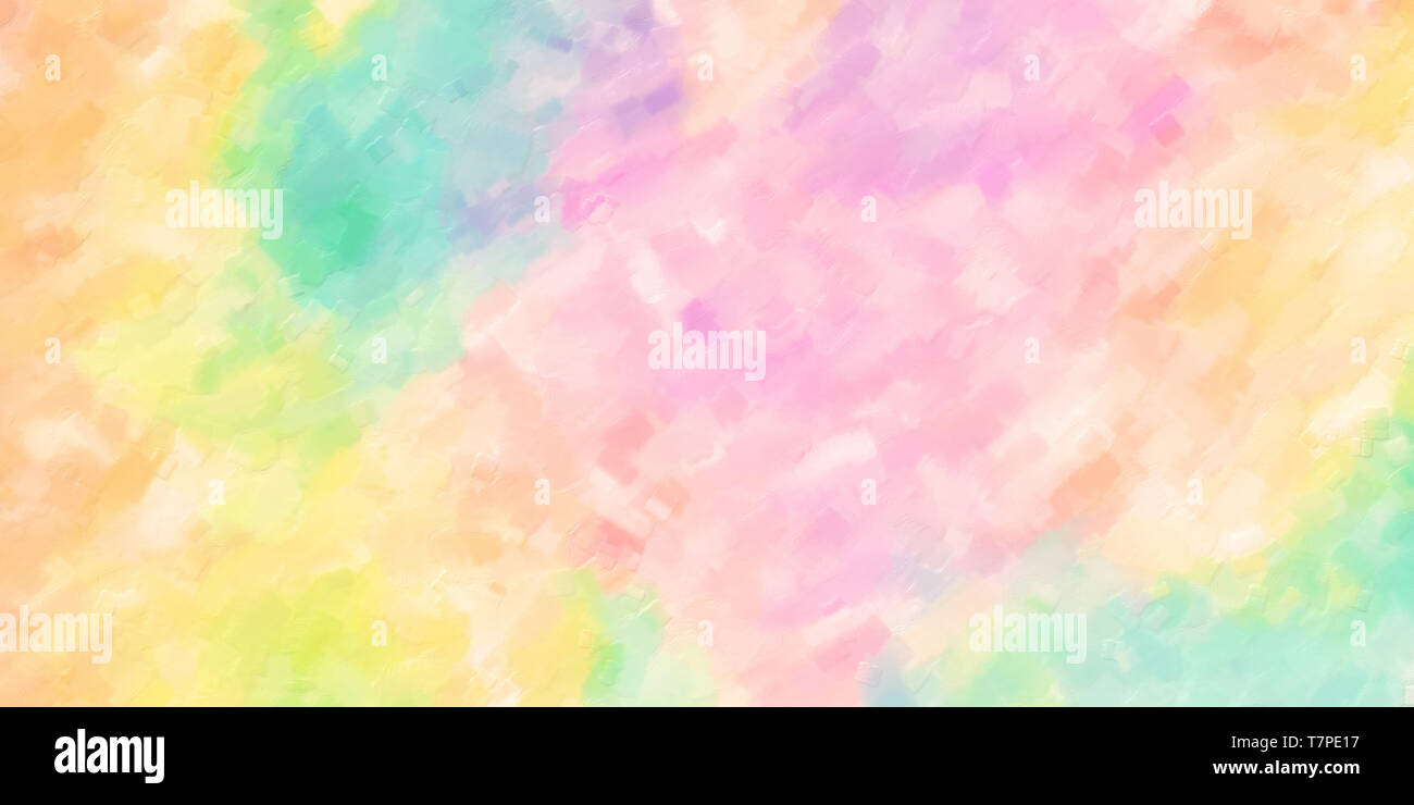 Colorful oil painting hand-painted art illustration : abstract texture ...