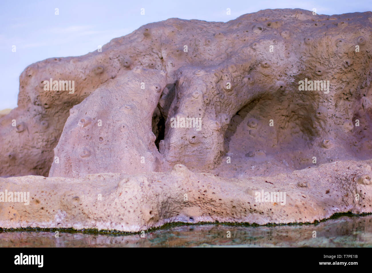 Background image of ocean cave mockup Stock Photo - Alamy