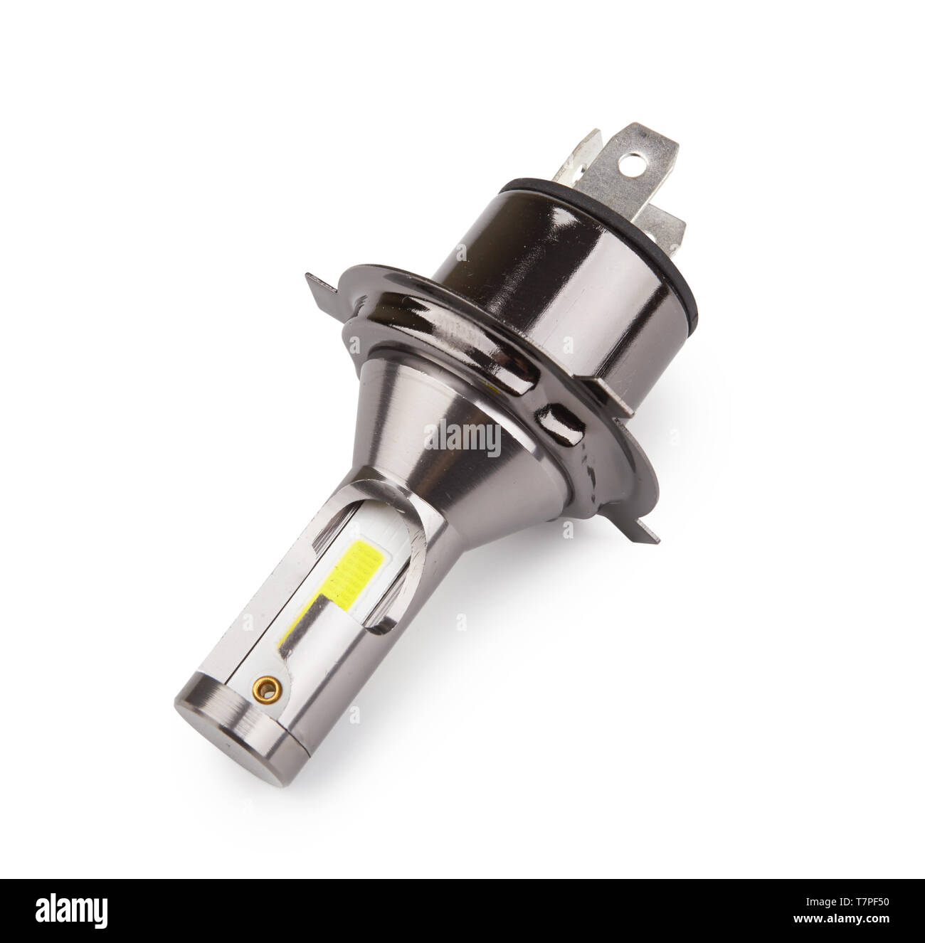 Light bulbs for car lamps isolated on white background Stock Photo - Alamy